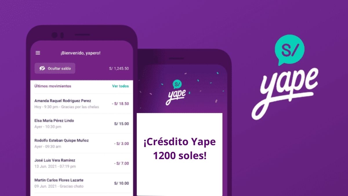 Créditos Yape 1200 soles agosto 2024: Requisitos - En Vivo Noticias