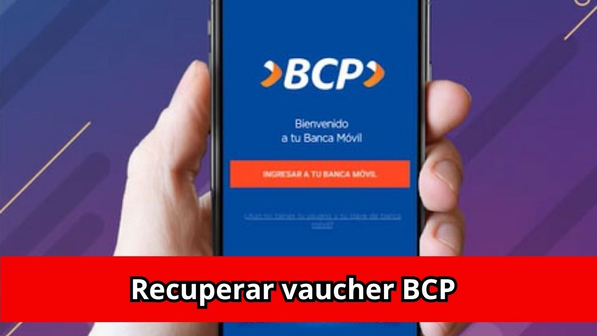 Cómo recuperar un voucher de pago BCP en 2025 - En Vivo Noticias