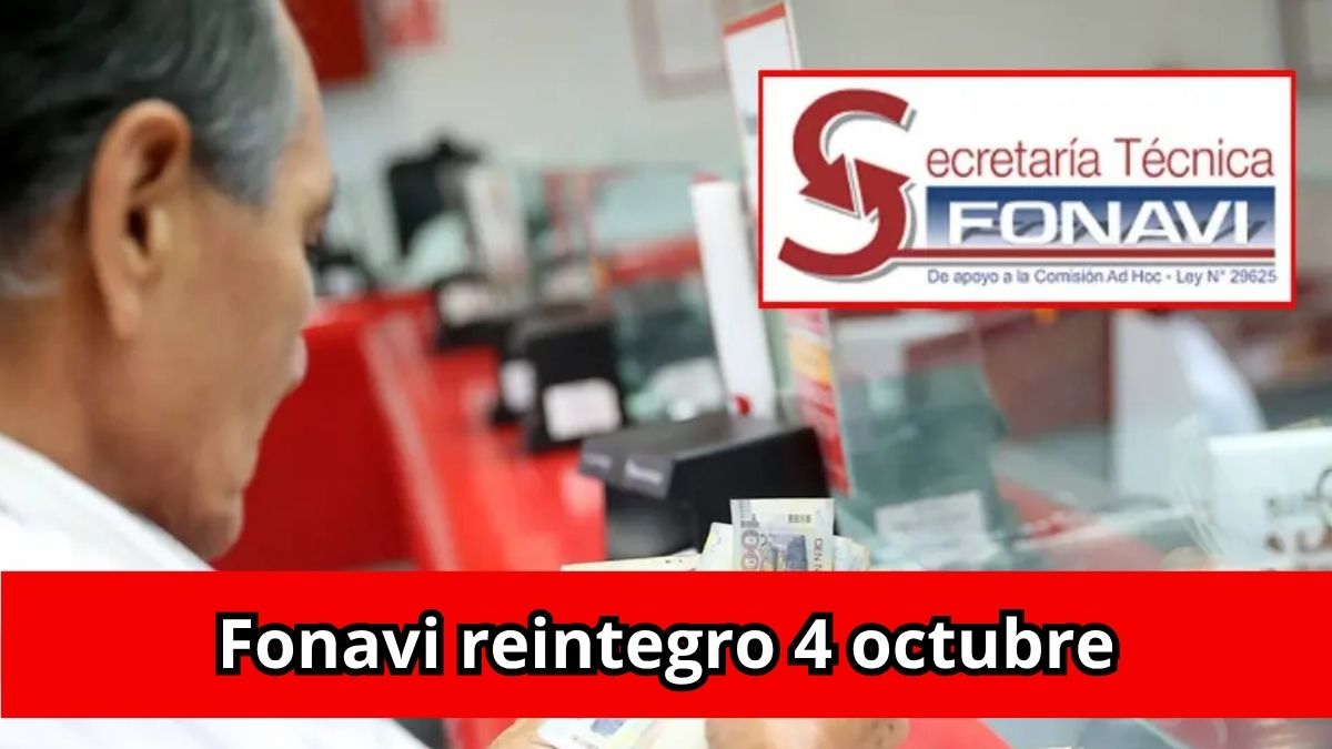 ¿Quiénes cobran el Reintegro 4 de Fonavi en octubre 2025?- En Vivo Noticias