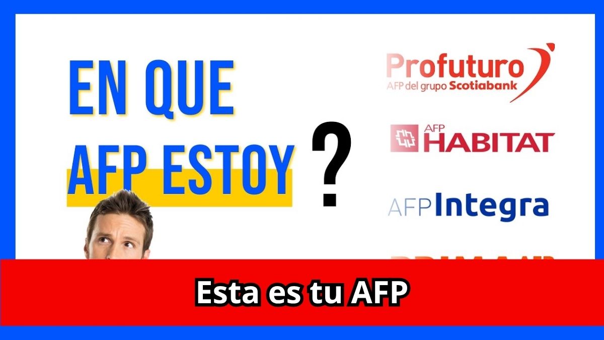 Quiero saber en que AFP estoy afiliado en 2025 - En Vivo Noticias