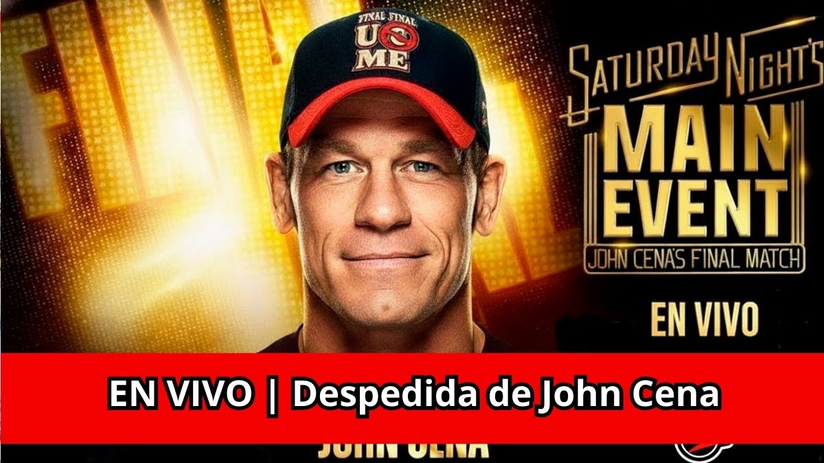 Despedida John Cena WWE EN VIVO Saturday Night's Main Event - En Vivo ...