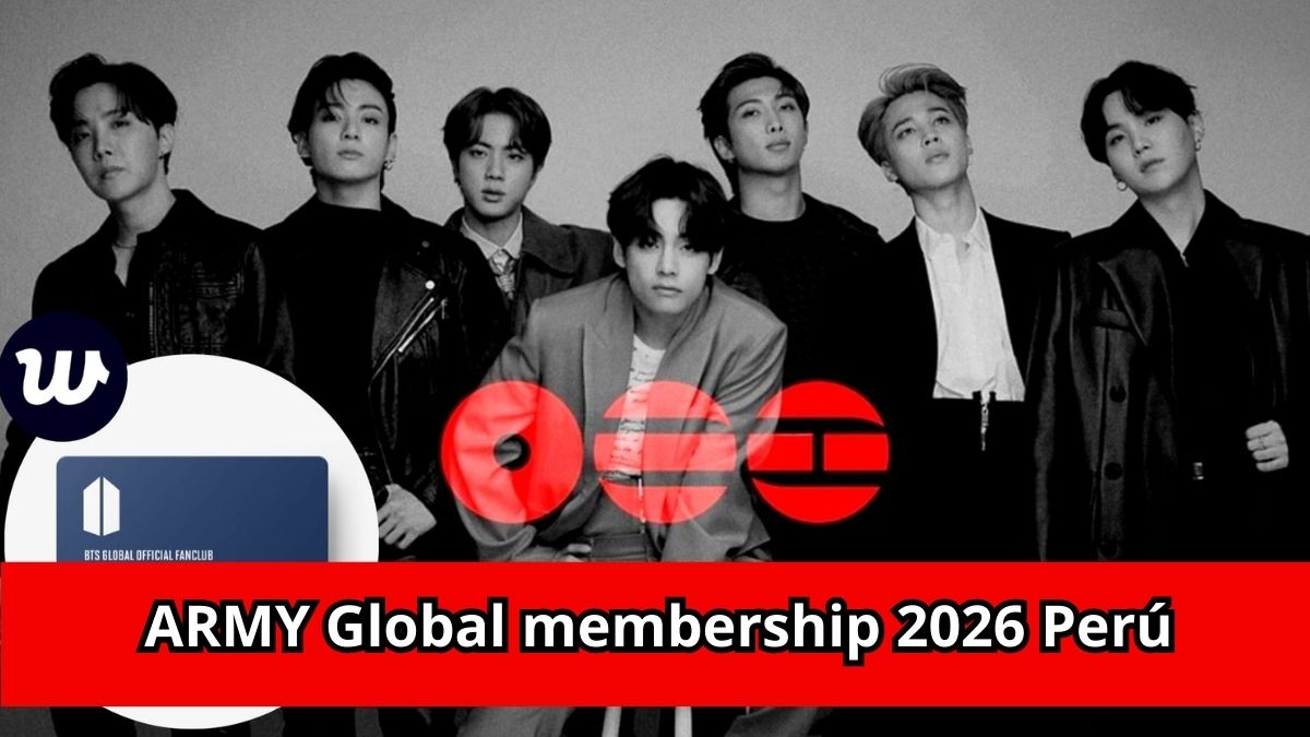 ARMY Global membership 2026 Perú: Precios | Weverse | PayPal - En Vivo ...